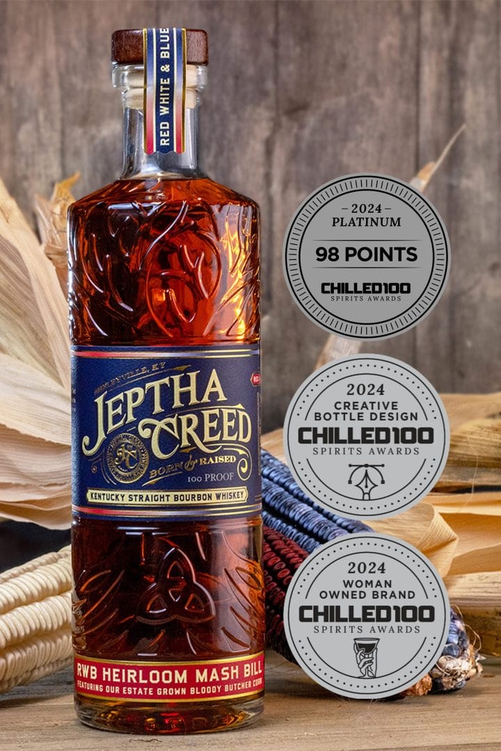 Jeptha Creed Red, White & Blue Bourbon Wins PLATINUM At Chilled 100 ...